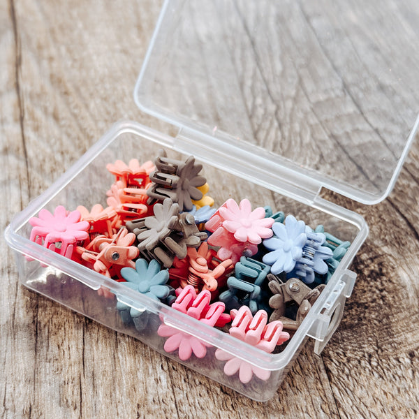 Mini Flower Clips – Little Dottie